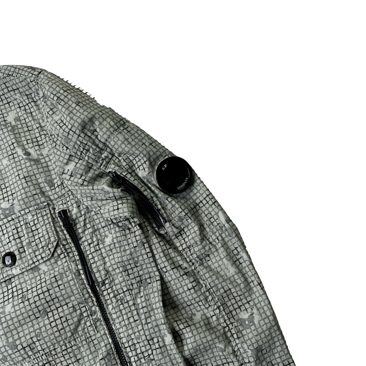 CP Company 50 Fili Grey Digital Camo Overshirt - Small – Mat's Island