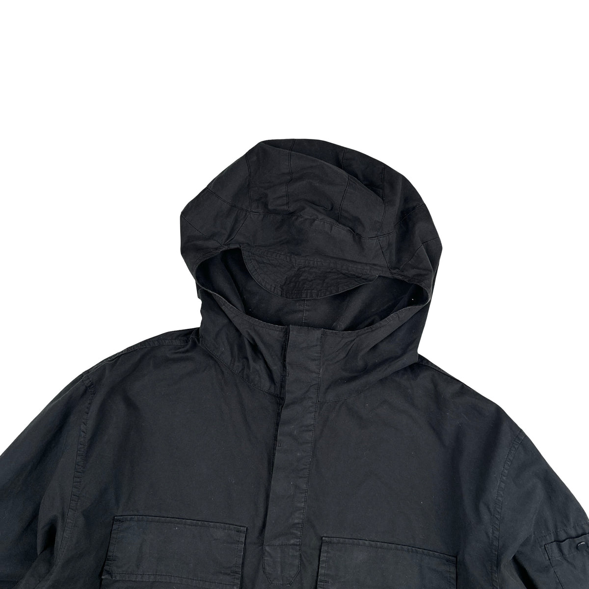 CP Company Black Cotton Lens View Pullover Smock - Medium – Mat's Island