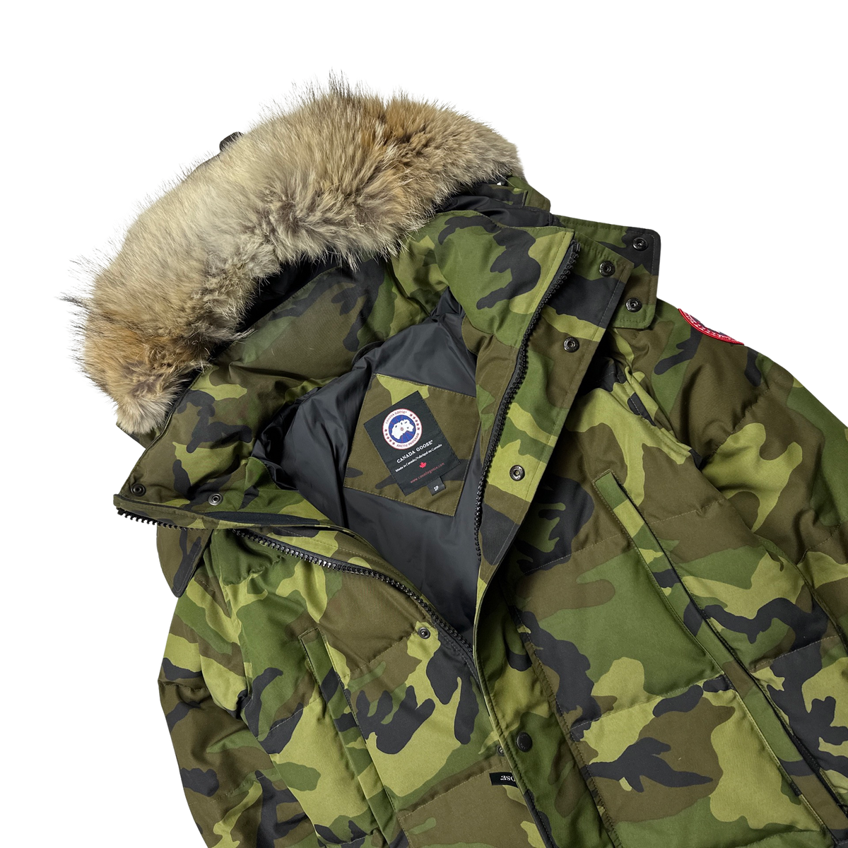 Canada Goose Camo Parka Jacket - Small – Mat's Island