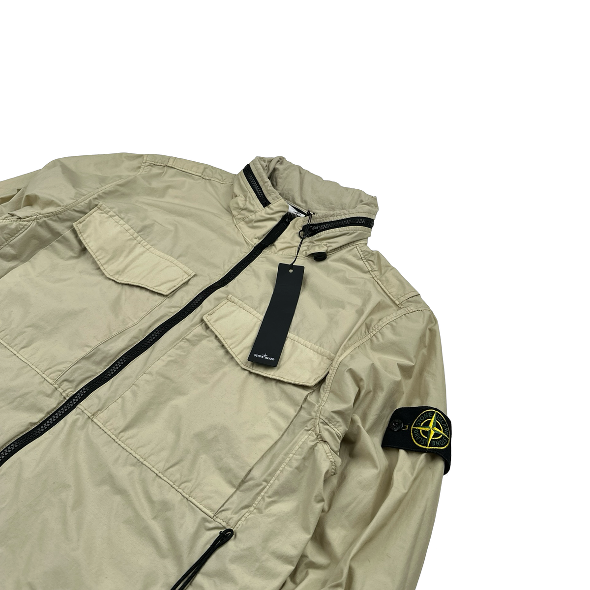 Stone Island 2022 Tan Naslan Light Watro Jacket - Medium – Mat's Island