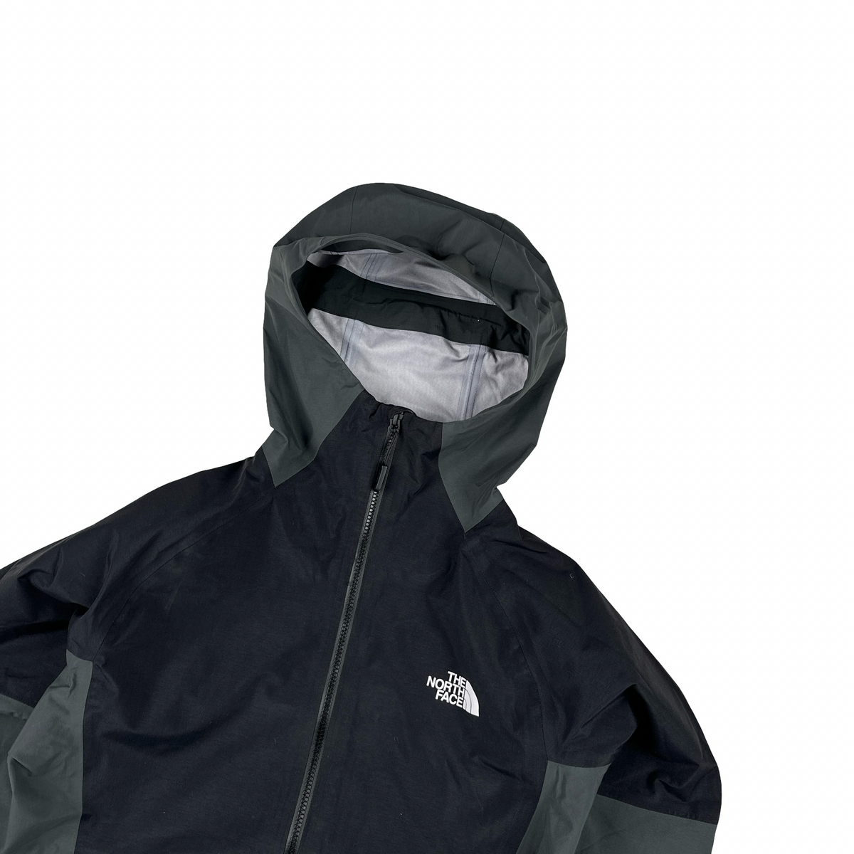 North Face Black/Grey Block Futurelight Lightweight Rain Jacket - Smal ...