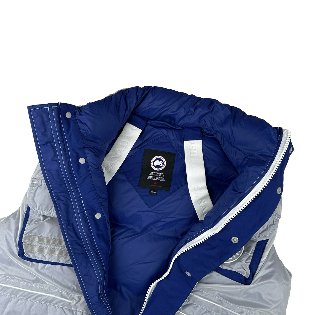 Canada Goose X-Ray Blue Down Filled Gilet Jacket - Small – Mat's Island