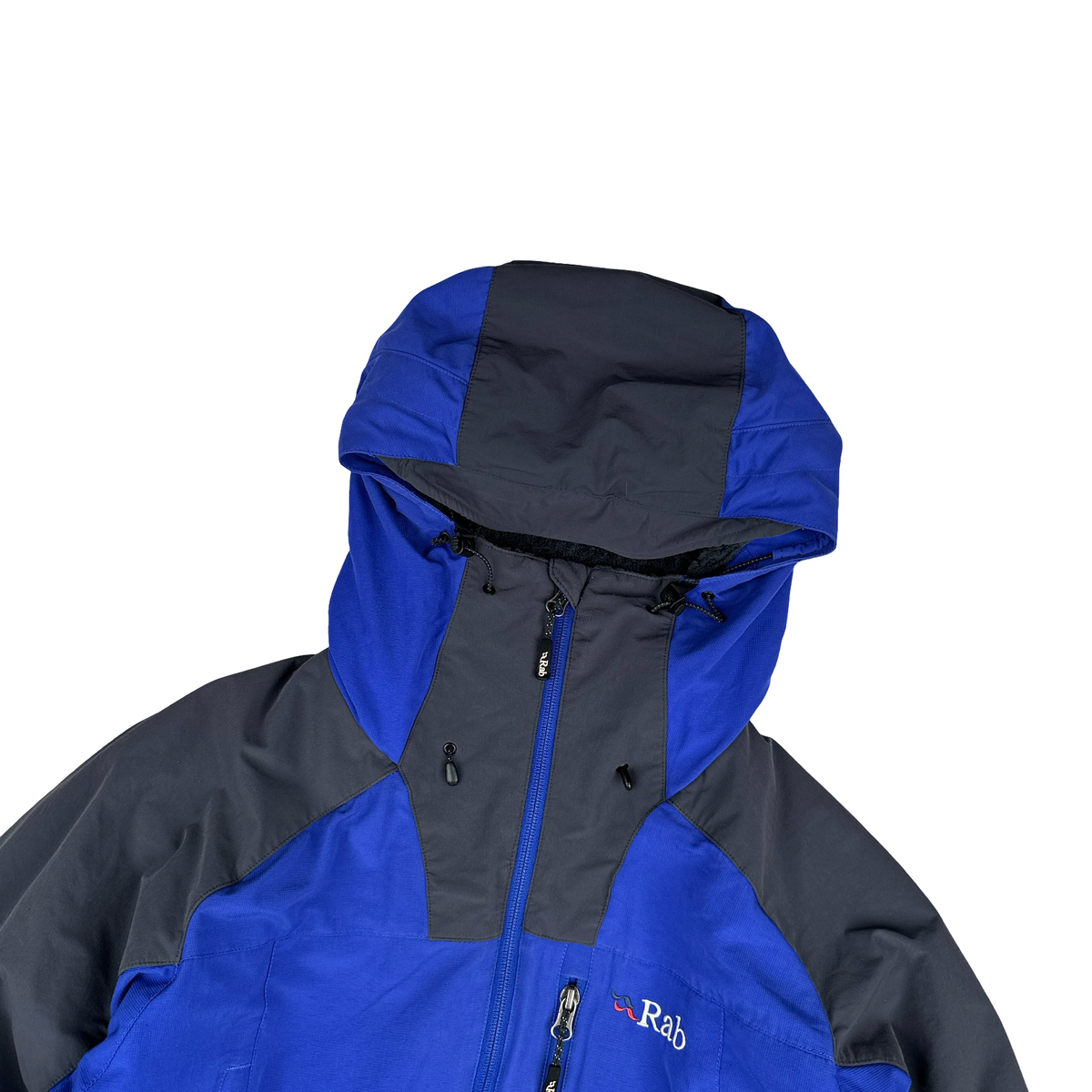 RAB Blue Pertex Vapour-Rise Waterproof Rain Jacket - Medium – Mat's Island