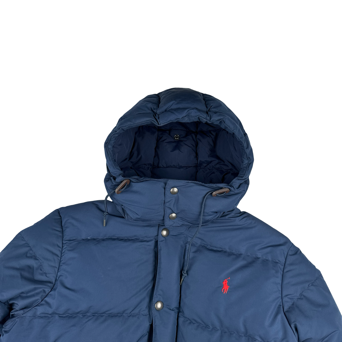 Ralph Lauren Navy Puffer Thick Down Puffer Jacket - Medium – Mat's Island