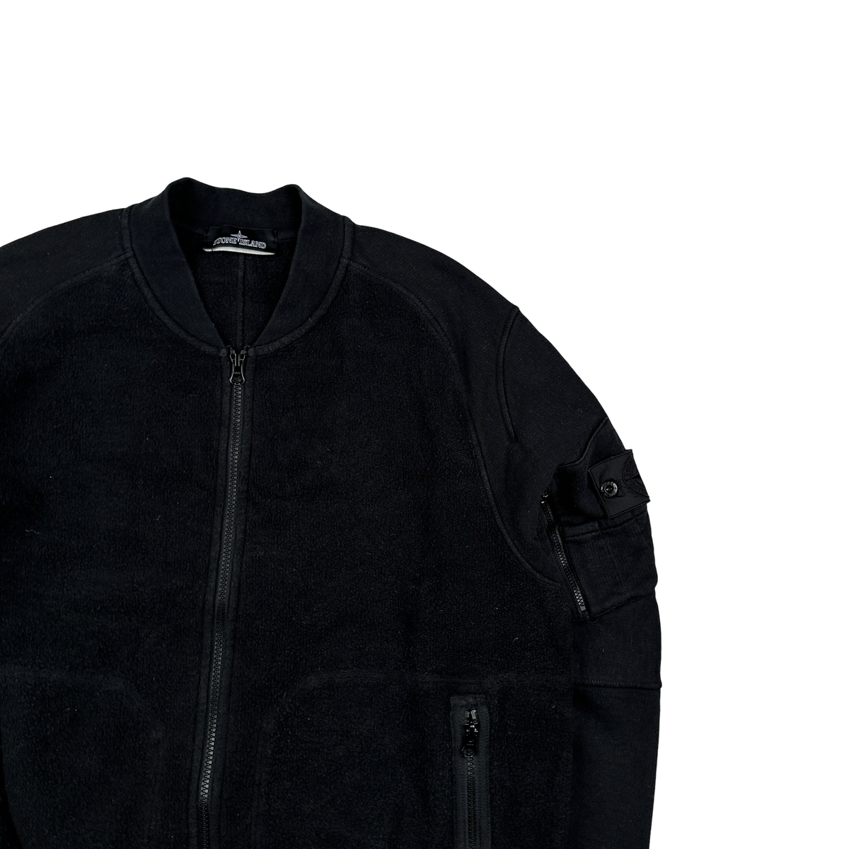 Stone Island 2019 Black Shadow Project Fleece Bomber - Large – Mat's Island