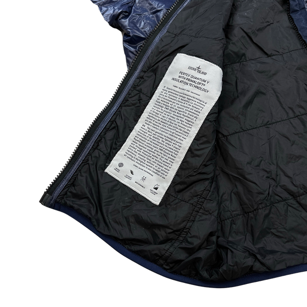 Stone Island 2017 Blue Pertex Quantum Primaloft Jacket - Small – Mat's ...