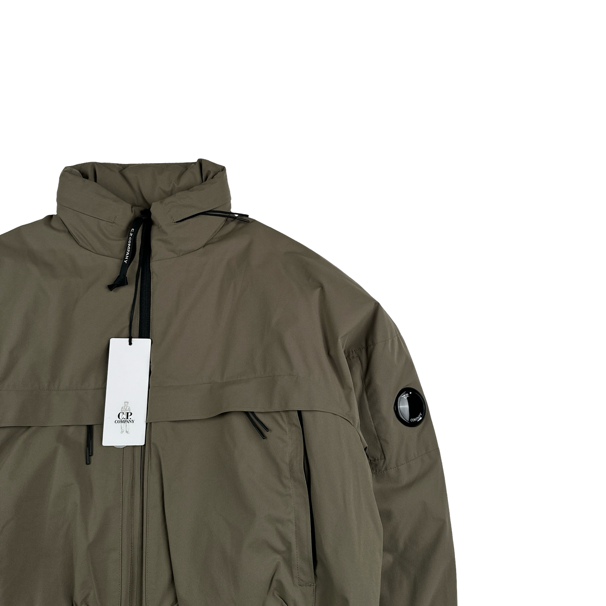 CP Company Khaki Primaloft Pro Tek Bomber Jacket - Small & Medium – Mat ...