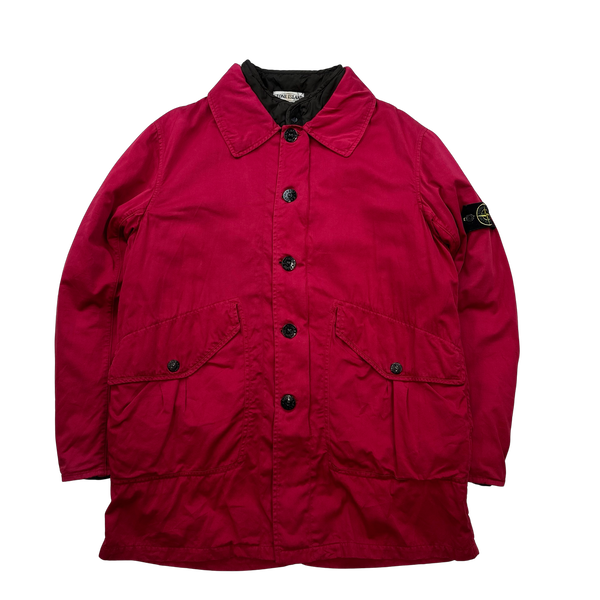 Stone Island 2002 Pink Raso Gommato Dutch Rope Jacket - XL – Mat's Island