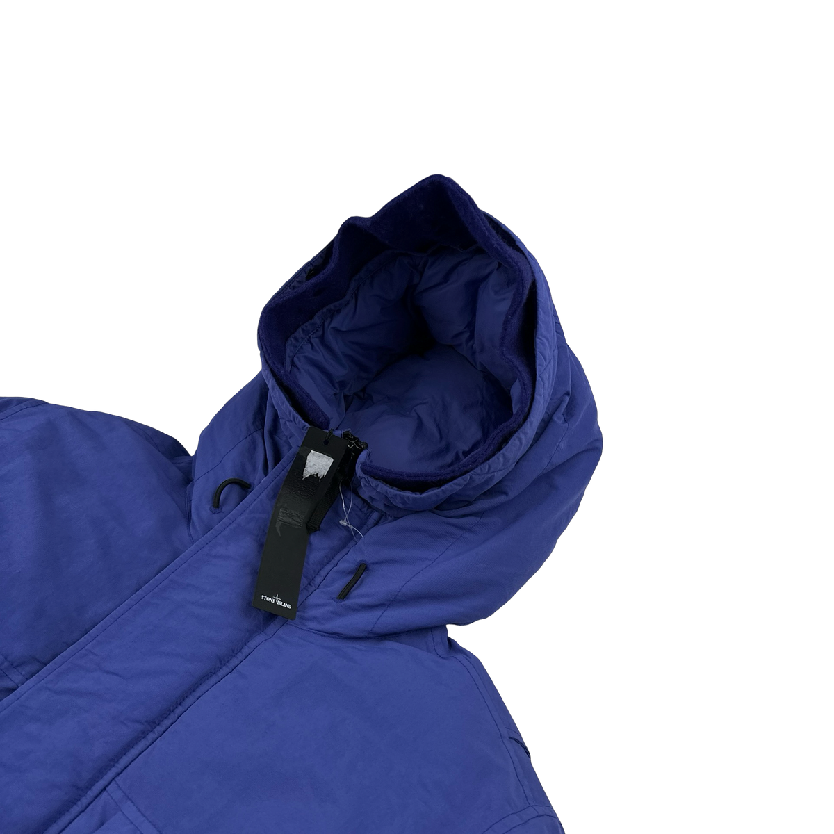 Stone Island 2021 Blue Garment Dyed Naslan Down TC Parker Jacket - Lar ...