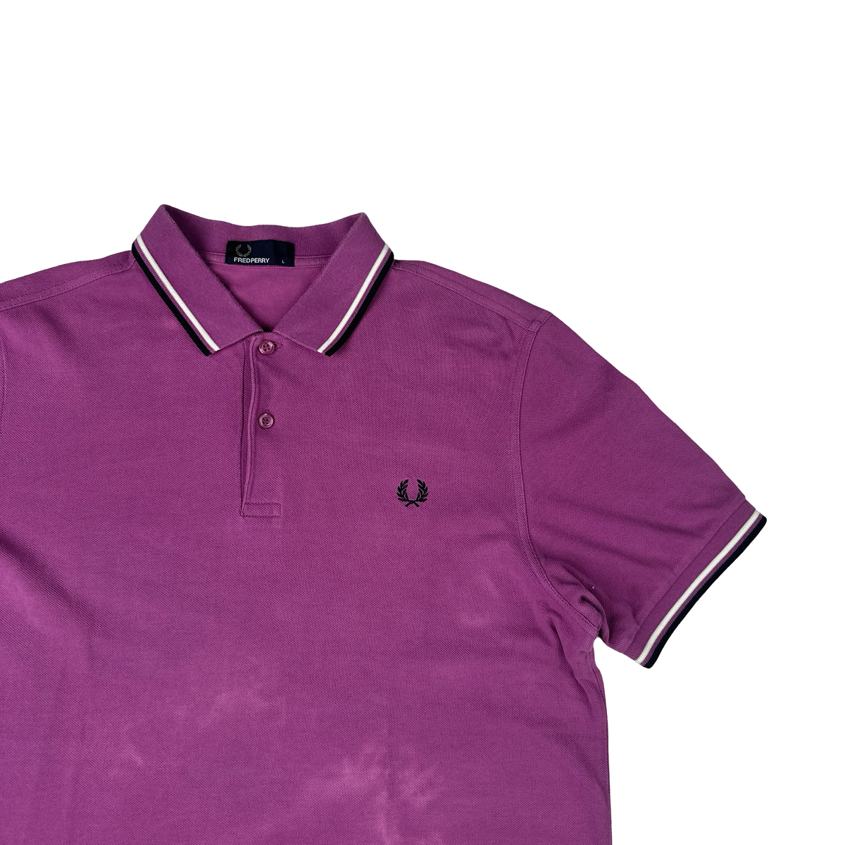 Fred Perry Pink Short Sleeve Polo Shirt - Large – Mat's Island