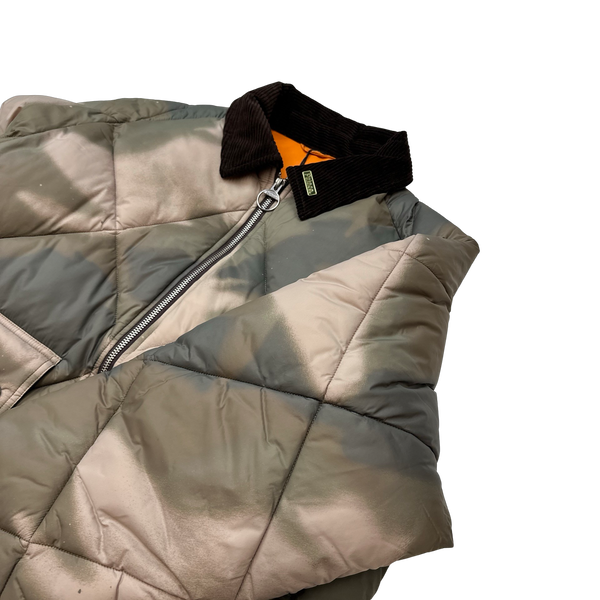 Palace x Barbour Camo Quilted Down Collared Puffer Jacket - Medium ...