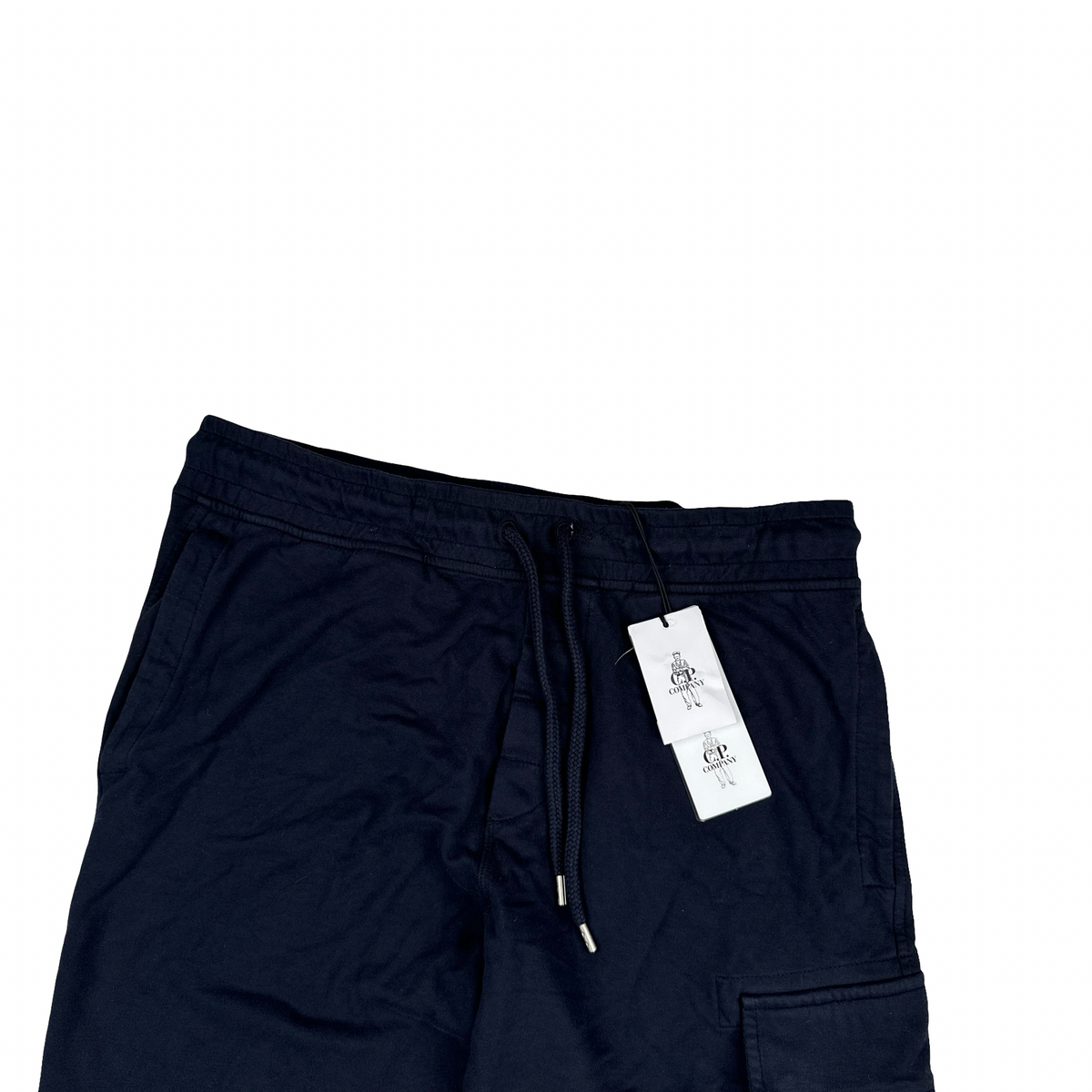 CP Company Navy Cotton Lens Viewer Shorts - Medium – Mat's Island
