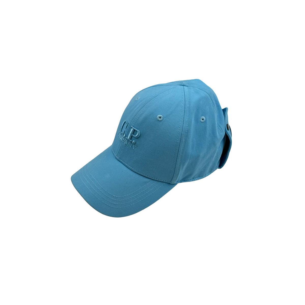 CP Company Baby Blue Goggle Spellout Cap - Medium – Mat's Island