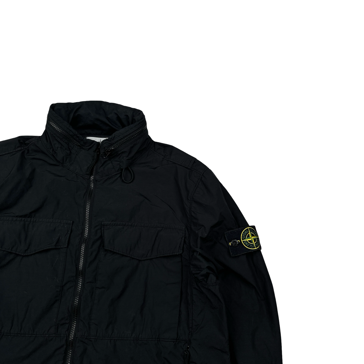 Stone Island 2022 Black Naslan Light Watro Jacket - Medium – Mat's Island
