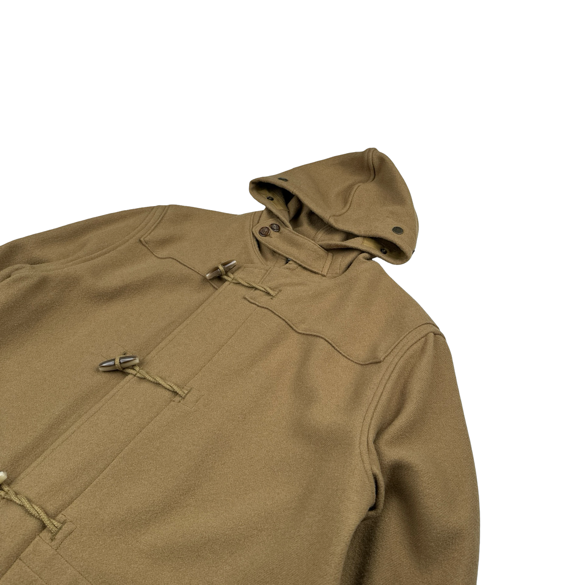 CP Company Camel Wool Montgomery Style Duffle Jacket - XL – Mat's Island