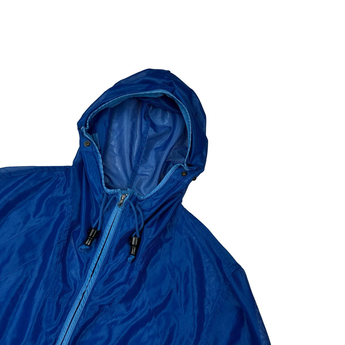 Stone Island 2006 Blue Mesh Opaque Cover Jacket - Large – Mat's Island