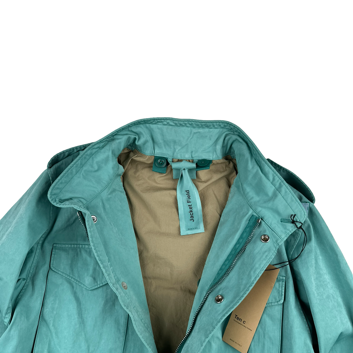 Ten C Turquoise Field Multiple Pocket Jacket - Medium – Mat's Island