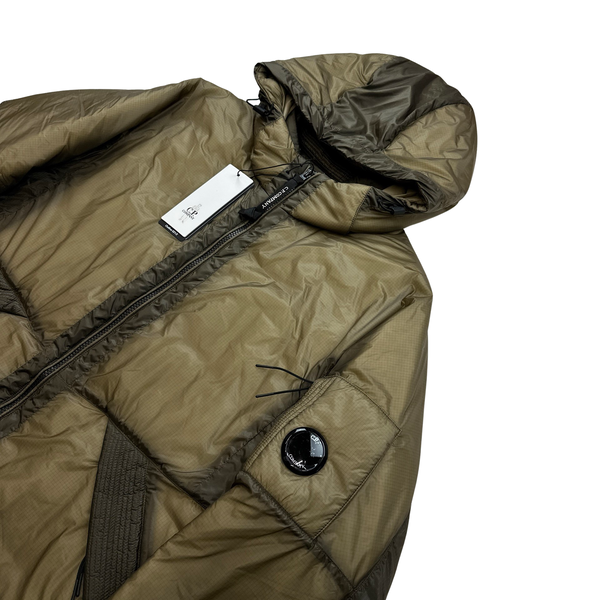 CP Company Khaki Outline Padded Puffer Jacket - Large – Mat's Island