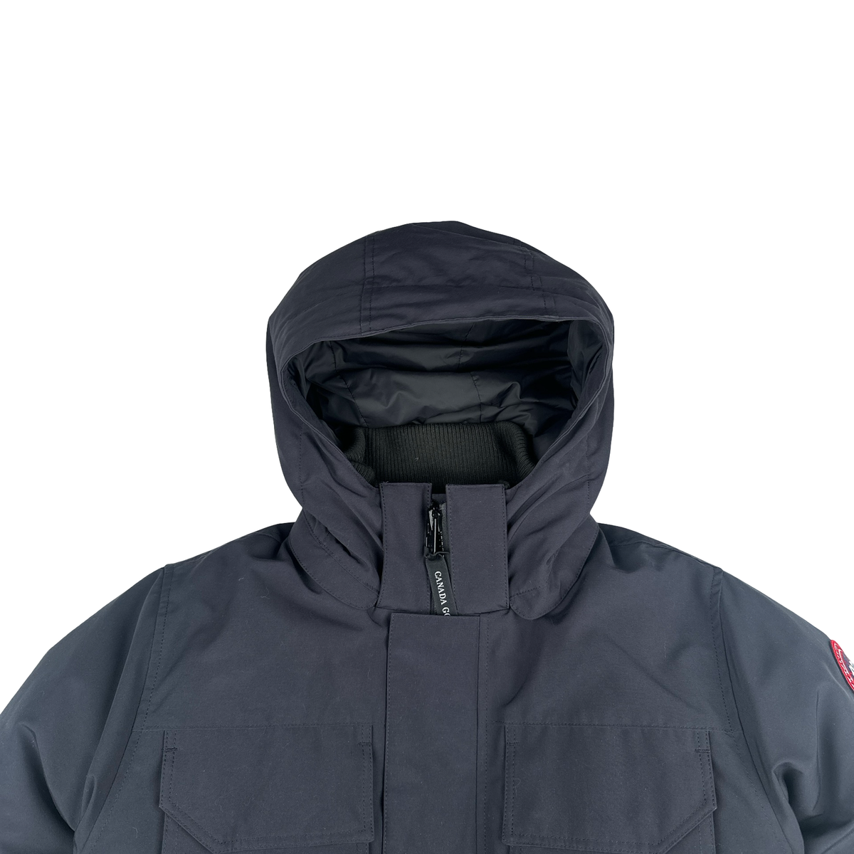 Canada Goose Navy Maitland Multi Pocket Down Jacket - Large – Mat's Island
