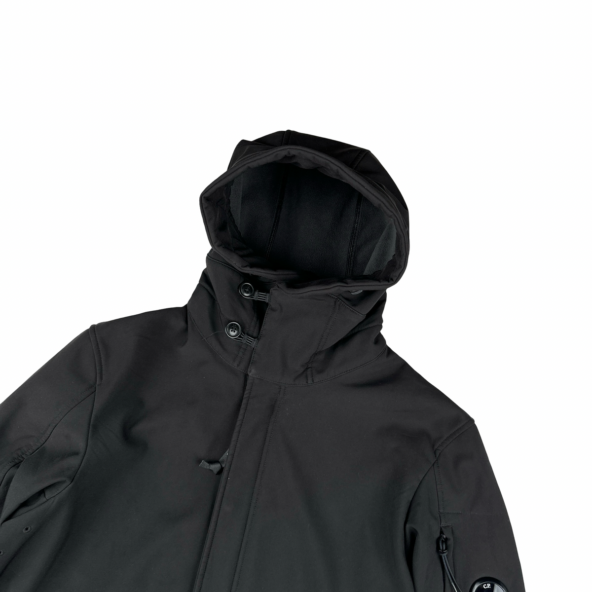 CP Company Black Fishtail Parka Soft Shell - XS – Mat's Island
