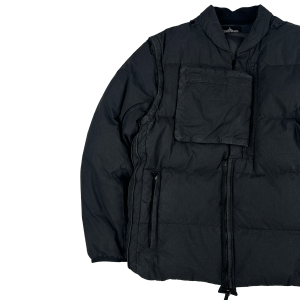 Stone Island 2020 Shadow Project Gilet/Jacket Down Filled Puffer - Lar ...