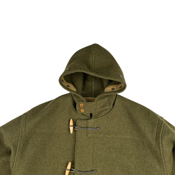 CP Company 80's Vintage Wool Montgomery Heavyweight Duffle Coat - Larg ...