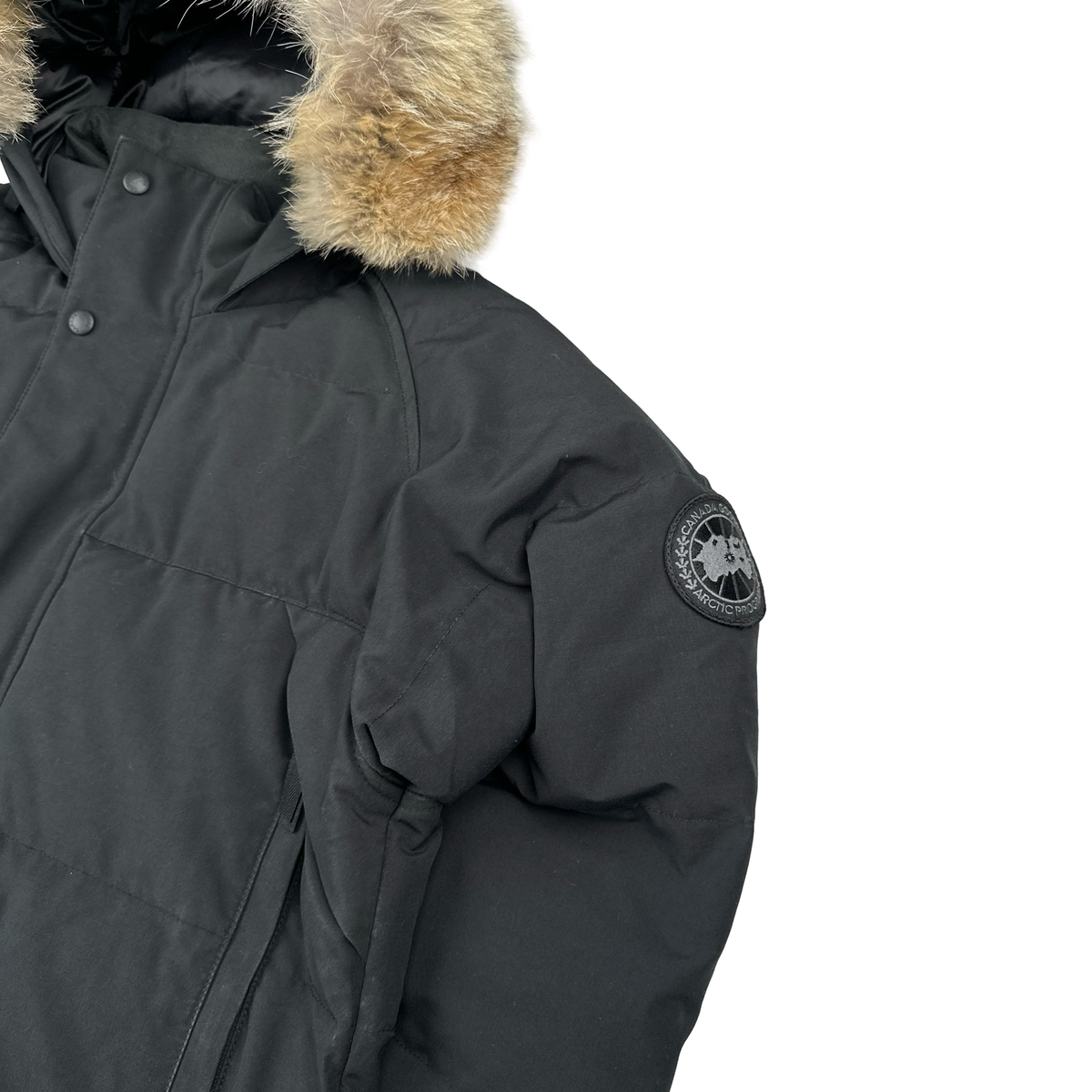 Canada Goose Emory Black Badge Parka Jacket - Large – Mat's Island