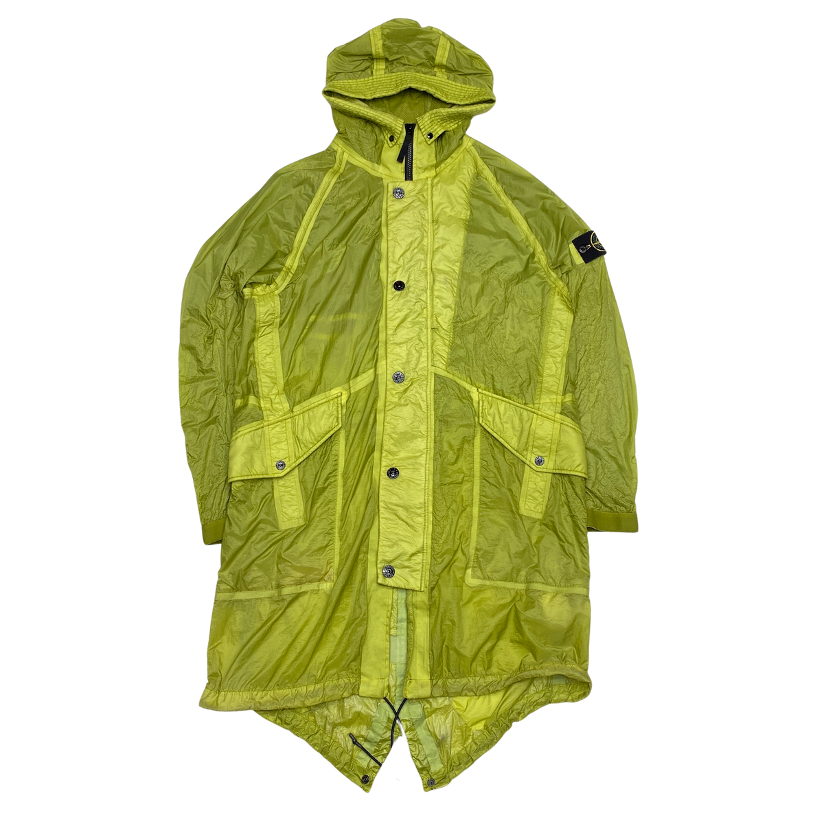 Stone Island 2015 Hyperlight Green Fishtail Parka Jacket – Mat's Island